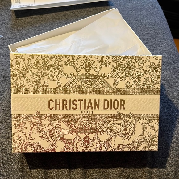 Dior | Accessories | Dior Box Gold Gift Box Dior Bag Box | Poshmark
